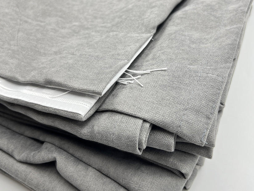 Тканина Мікровелюр Сірий Gri купити порівняти ціни відгуки доставка Тканини для штор